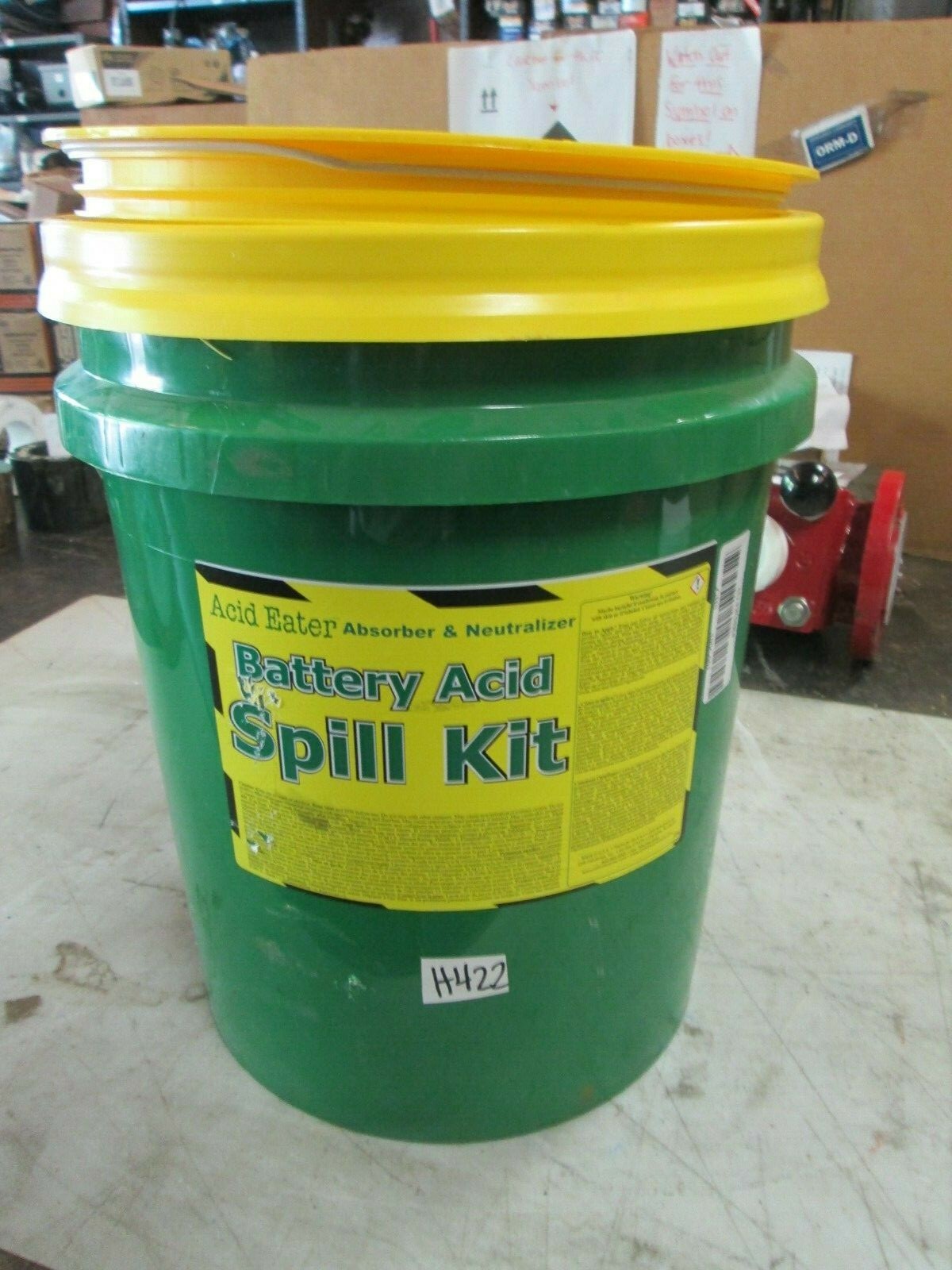 Acid Eater Battery Acid Spill Kit (1) 3WMR4 GHS 1006-001 (NIB) | eBay