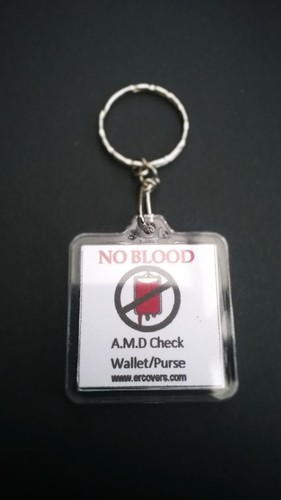 No Blood Keyring for Jehovah's Witnesses, Advance Medical Directive ...