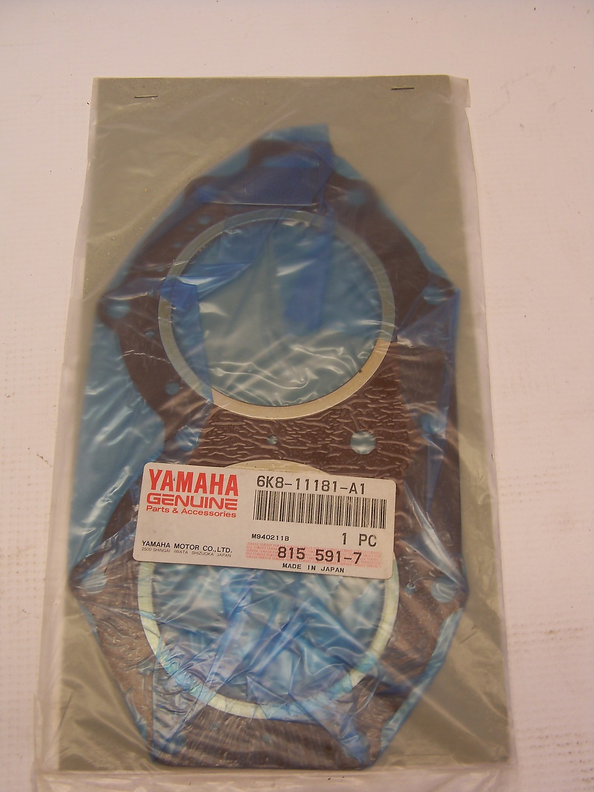 NOS YAMAHA 6K8-11181-A1-00 CYLINDER HEAD GASKET WR500 SUPERCEEDS 6K8 ...