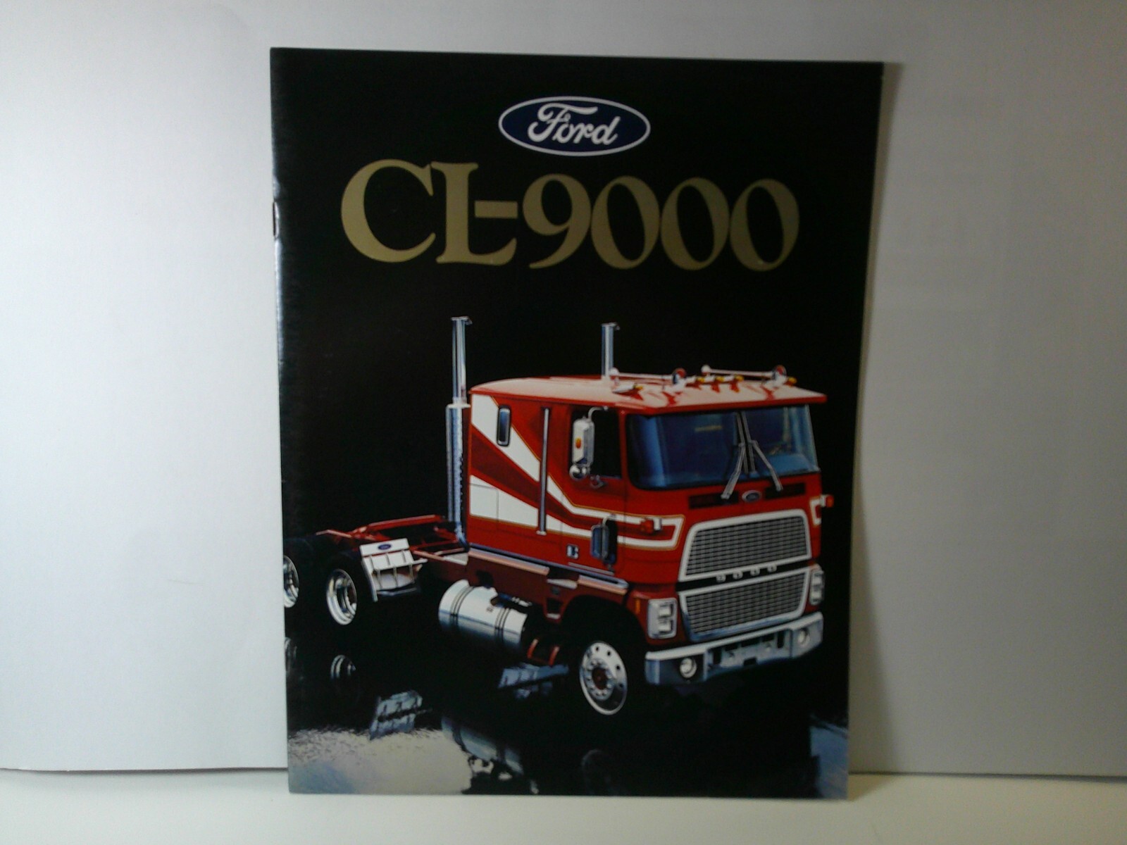 ORIGINAL 1986 FORD CL-9000 SEMI TRUCK SALES BROCHURE CATALOG CLT 9000 ...