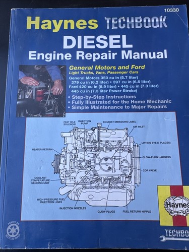 Haynes Techbook Diesel Engine Repair Manual #10330 GM & Ford Trucks ...