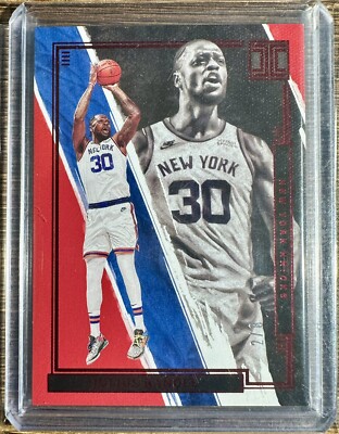 2021-22 Impeccable Julius Randle Asia Red Parallel SSP #/8 Knicks Ships ...