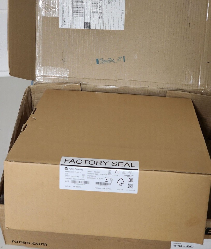 2022 New Allen-Bradley 2711P-T10C22D8S SER B PanelView Plus 7 Color ...