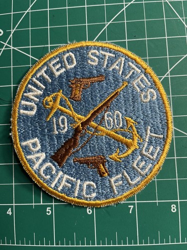 Vintage United States Pacific Fleet 1960 Patch | eBay