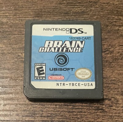 Brain Challenge for Nintendo DS Tested For DS/ DS lite/DSI/2DS/3DS | eBay