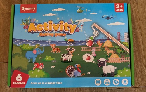 Game for Kids - Wooden Magnetic Sight Word Fishing Game 3+ | eBay