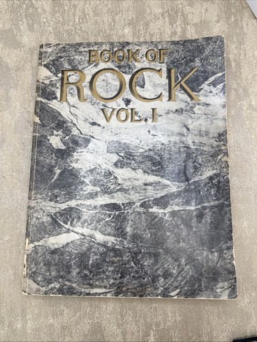 Book of Rock Volume I Rock Music Songbook 1976 Warner Brothers | eBay