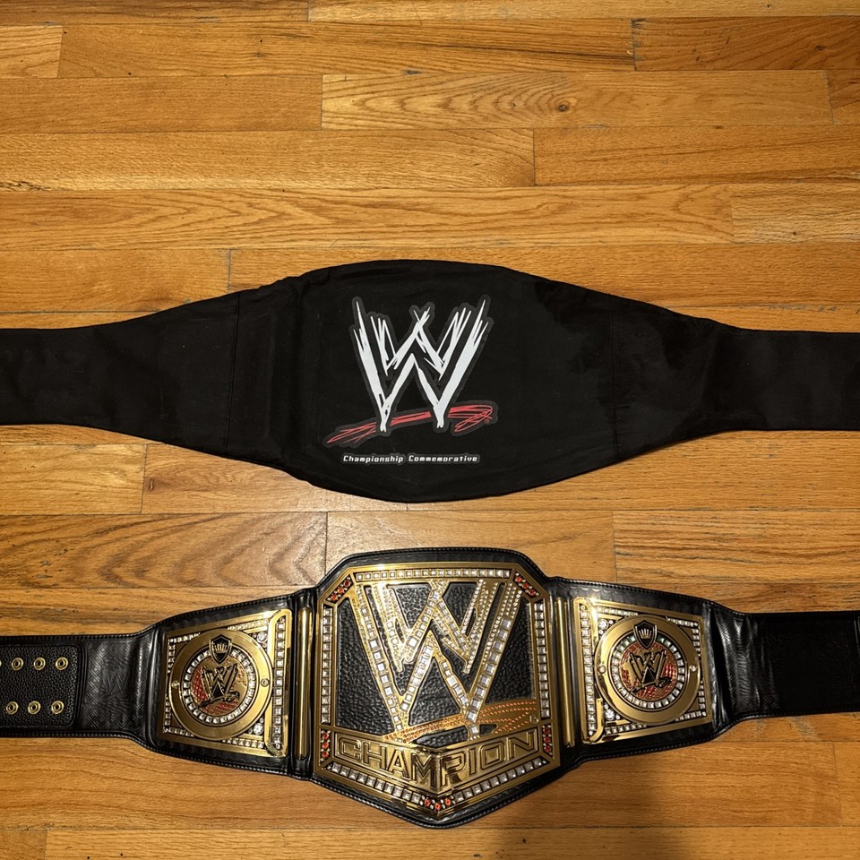 WWE Championship 2013 Scratch Logo Commemorative Replica Title Belt | eBay