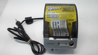 Brother P-TOUCH QL-500 Thermal Label Printer With Power Cable | eBay