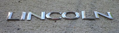 Lincoln Navigator Aviator MKZ OEM Genuine Rear Emblem Letters Badge ...