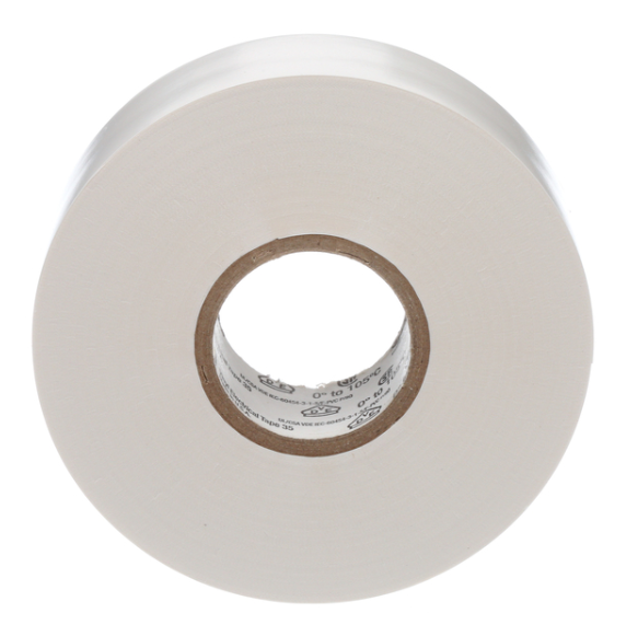 Scotch 35 WHITE Vinyl ELECTRICAL TAPE Professional 3/4" W x 66 ft. L ...