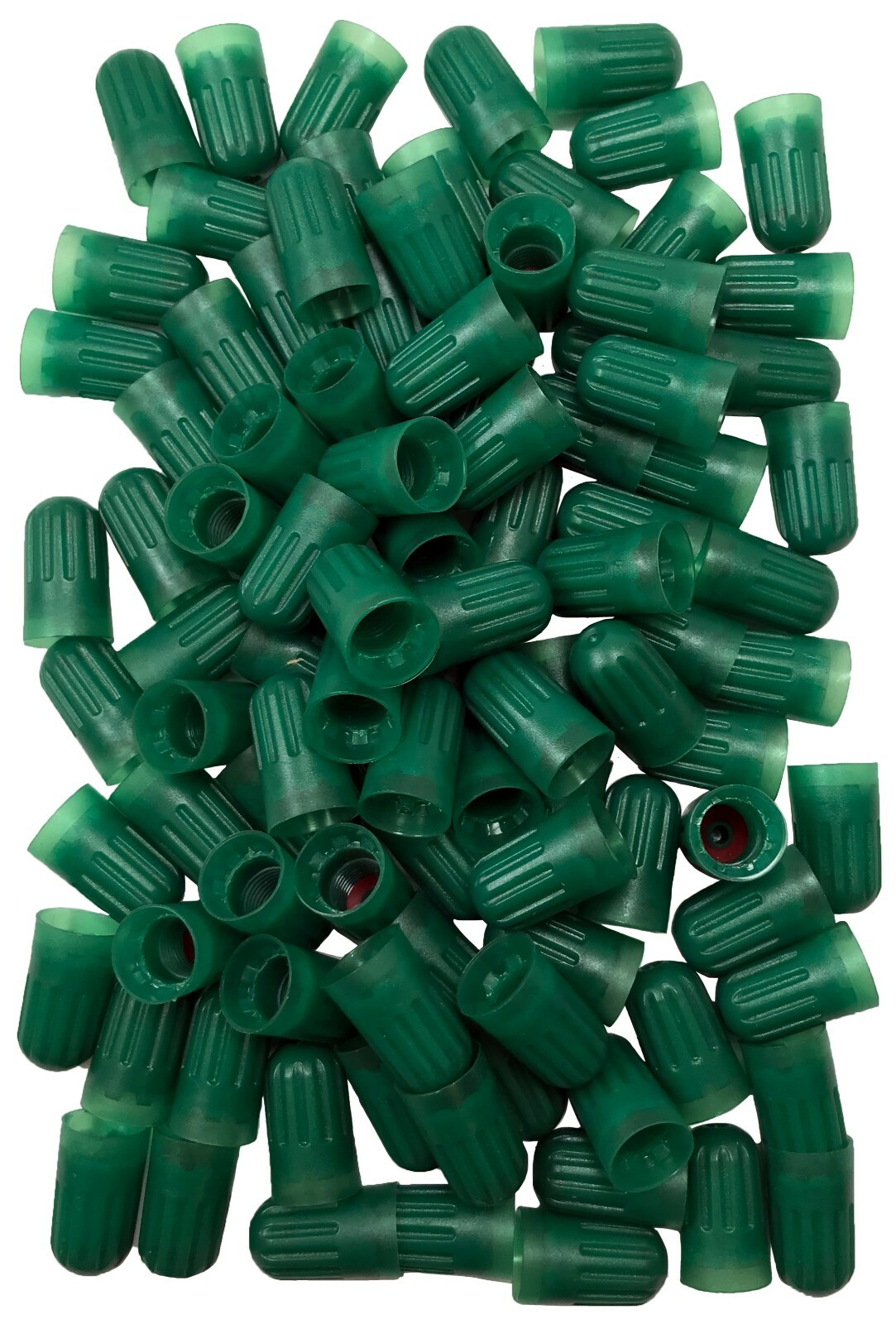 (100) Long Plastic Green Sealing Tire Cap for TR20008 TPMS Valve Stem ...