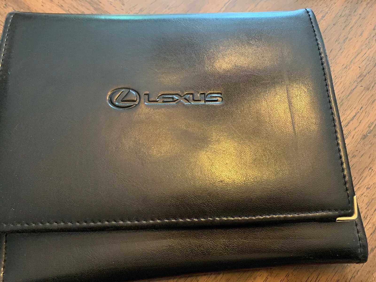 1998 LEXUS GS400/GS 300 OWNERS MANUAL Padded Black Giant Large Wallet ...