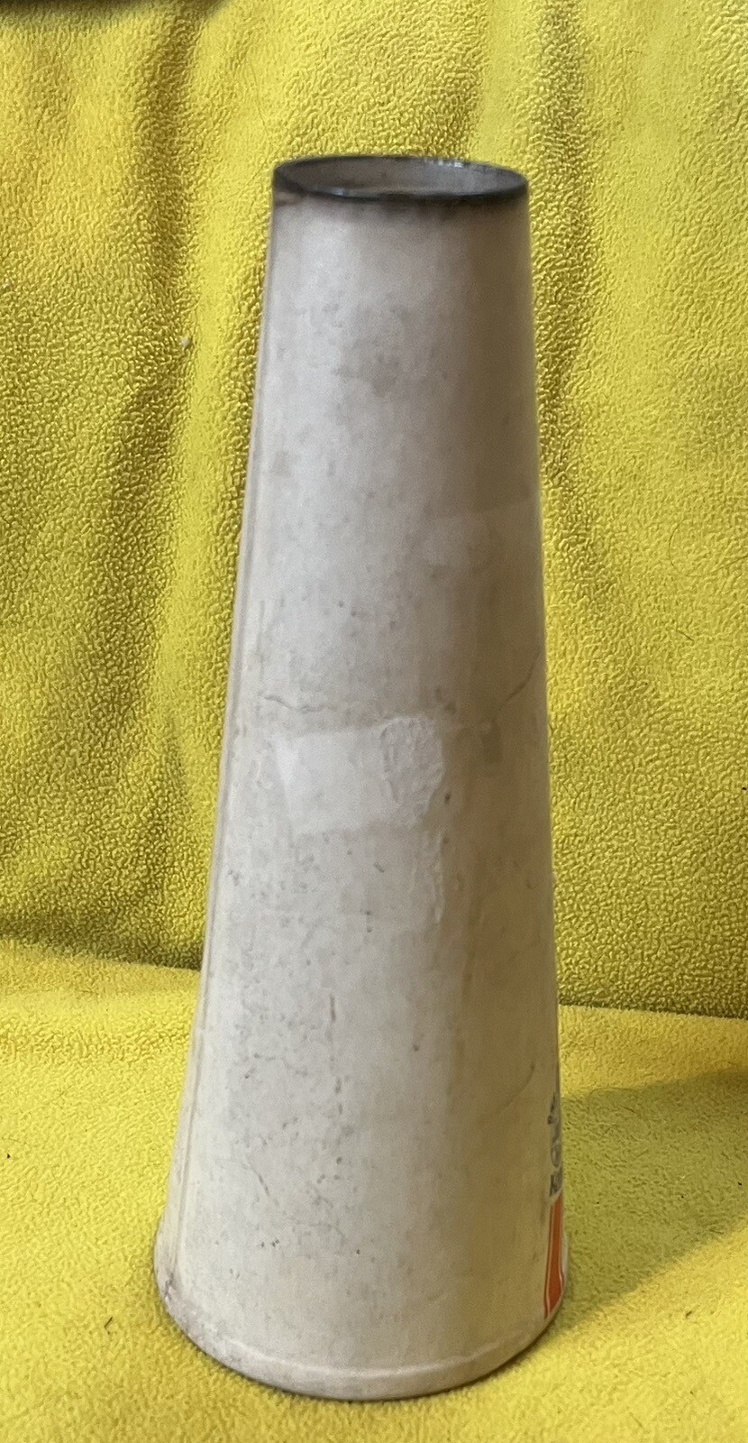Vintage SEALRIGHT Milk Bottle Wax Paper Kone One Pint liquid 9.5” Tall ...