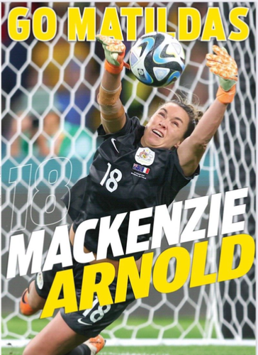 LAMINATED big 420mm MATILDAS SOCCER FOOTBALL AUSTRALIA TEAM POSTER ...