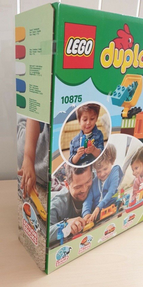 LEGO Duplo Cargo Train 10875 Lego Set Educational Gift 105 Pieces ...