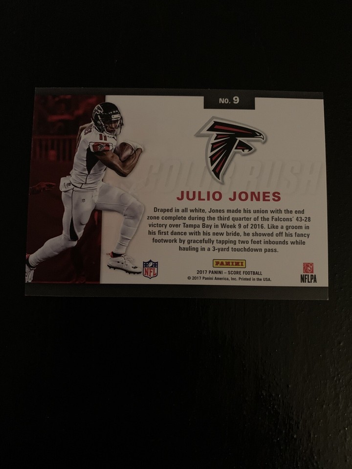 Julio Jones 2017 Panini Score Color Rush | eBay