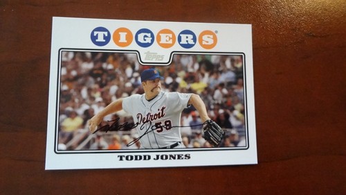 2008 TOPPS # 484 TODD JONES BASEBALL CARD | eBay