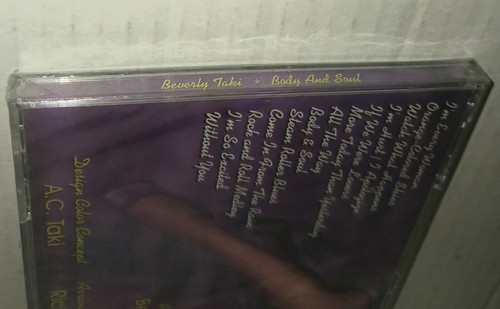 Beverly Taki Body & Soul Live At Carolines CD NWT New Artist Self ...