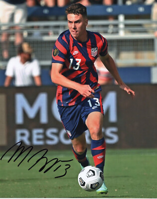 Team USA Matthew Hoppe Autographed Signed MLS 8x10 Photo COA #3 | eBay