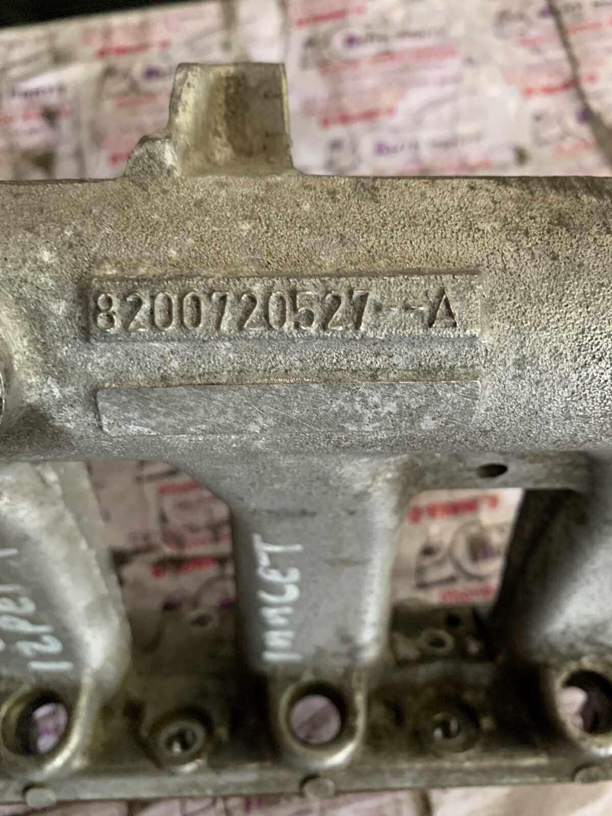 RENAULT CLIO MK3 TWINGO GT TCE 100 1.2L INLET INTAKE MANIFOLD ...