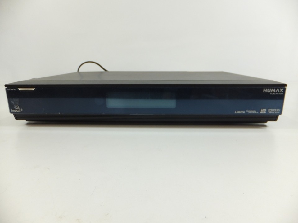 Humax FOXSAT-HDR Freesat+ HD Satellite TV Recorder Twin Tuner No Remote ...