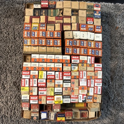 7614 Lot Of 3S4 3HQ5 3Q4 Etc Vacuum Tubes | eBay