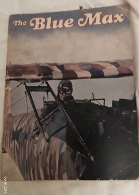 ORIGINAL SOUVENIR BOOK FROM THE 1966 MOVIE "THE BLUE MAX" | eBay