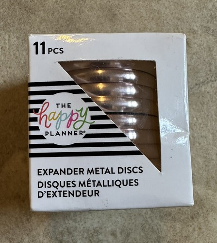 The Happy Planner Expander Metal Discs Rose Gold 11 Pcs for sale online ...