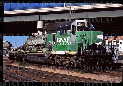 BNSF EMD GP28M #1532. Denver (CO). Original Slide 2007. WRECK! | eBay