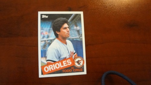 1984 TOPPS # 366 TODD CRUZ BASEBALL CARD | eBay