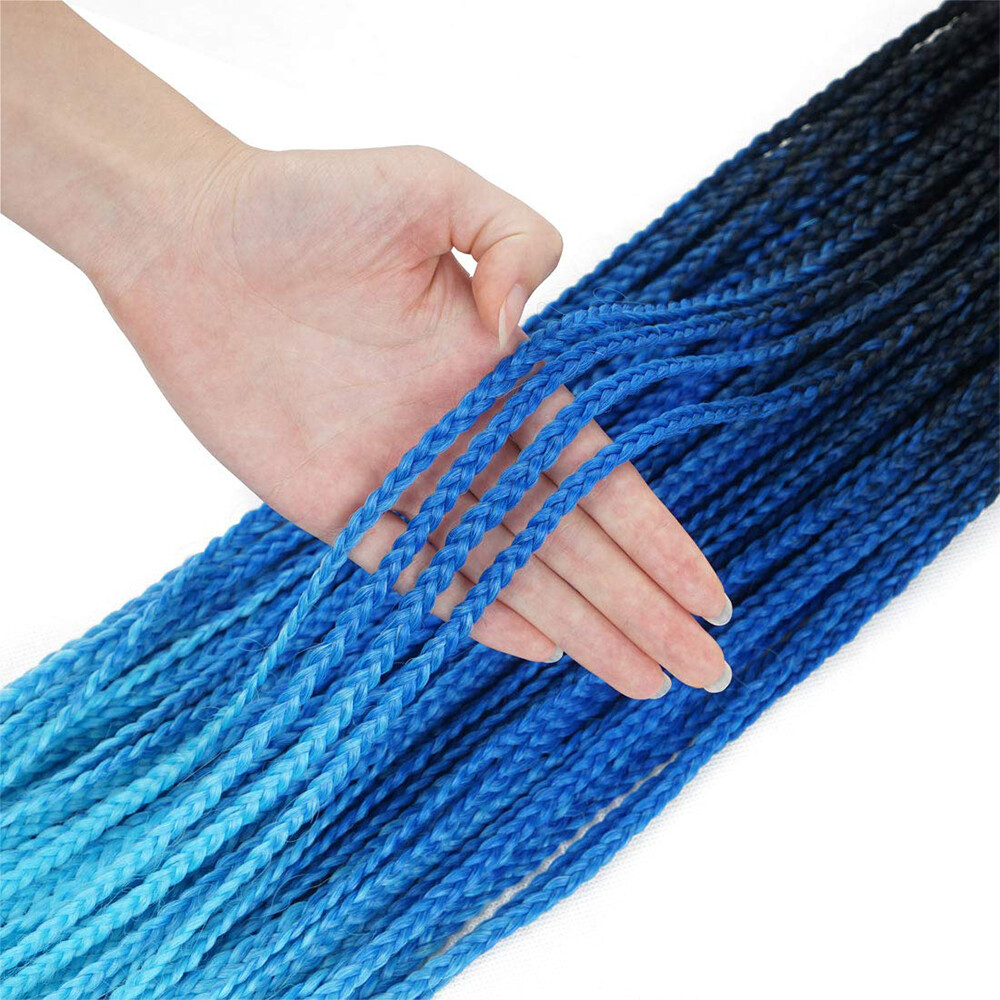 60cm Ombre Crochet Braiding Senegalese Box Afro Twist Braids Hair ...