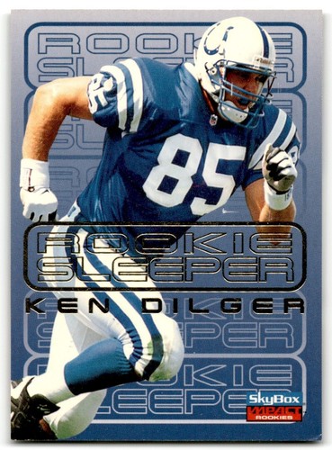 1996 SkyBox Impact Rookies Ken Dilger #125 Indianapolis Colts | eBay
