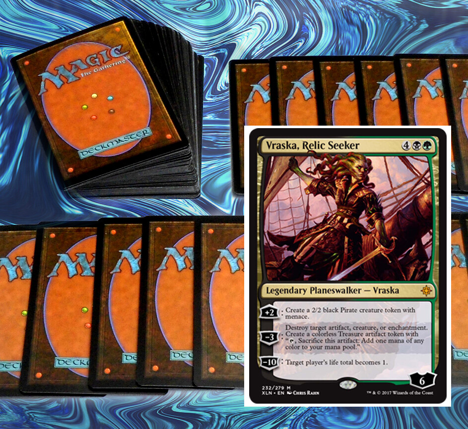 Mtg Green Black Color MtG Commander 2019 Faceless Menace Deck [Black