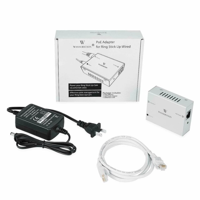 Wasserstein for Ring PoE Adapter Stick Up Cam Camera Power Over ...