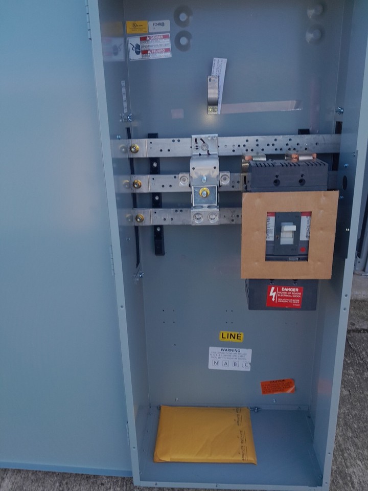 GE 600AMP MAIN METER STACK 1PH 3 WIRE W/ 3 SOCKETS ( 200a positions ...