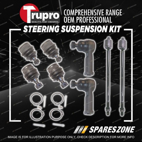 Trupro Ball Joint Tie Rod End Kit for Ford Fairlane NA Falcon EA1 Sedan ...