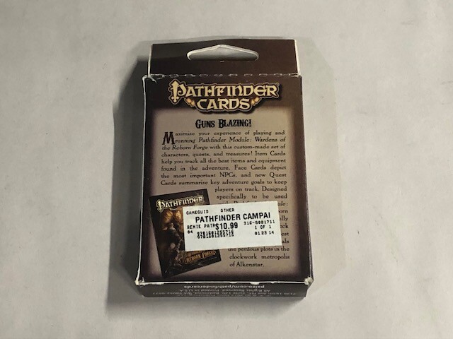 Pathfinder Cards: Wardens of the Reborn Forge 9781601255716 | eBay