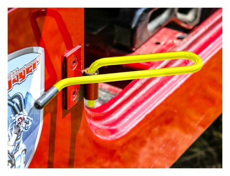 Steinjager Wire Style Foot Peg Kit-Neon Yellow for Wrangler YJ J0046581 ...