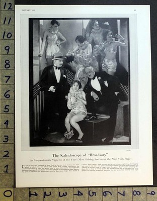 1927 1926 PLAY YEAR NEW YORK BROADWAY ABBOTT DUNNING PHOTO INSERT PRINT ...