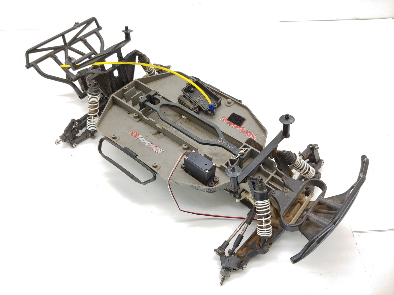 Traxxas Slash 2wd 1/10 Short Course Truck Roller Slider Chassis w ...