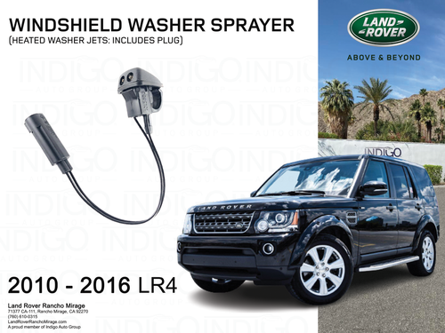 2010-2016 Land Rover LR4 Windshield Washer Jet HEATED Genuine LR048615 ...