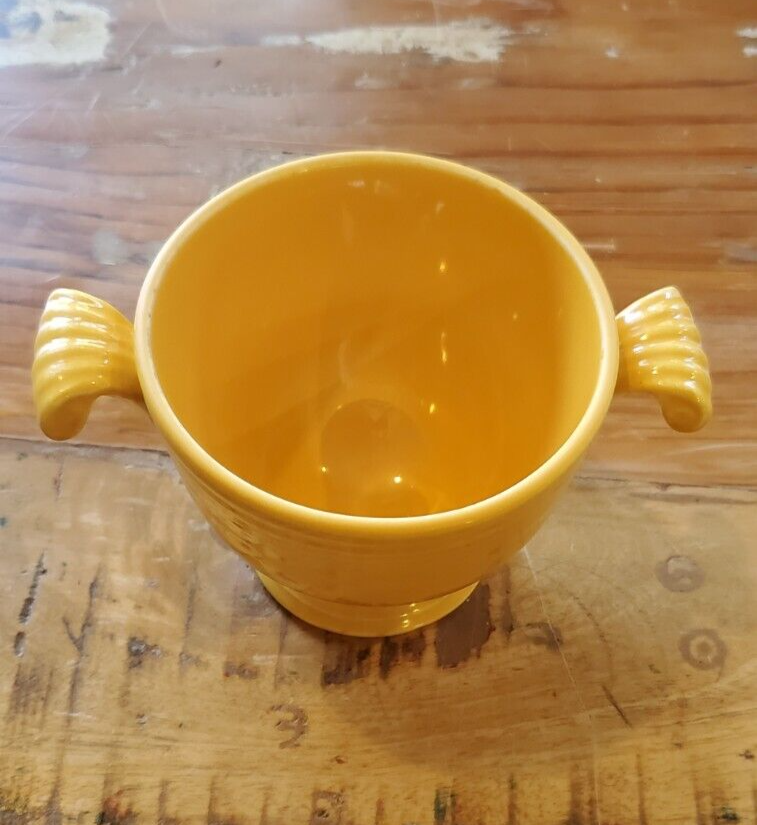 Vintage Fiestaware ~YELLOW~ Sugar Bowl (no lid) | eBay
