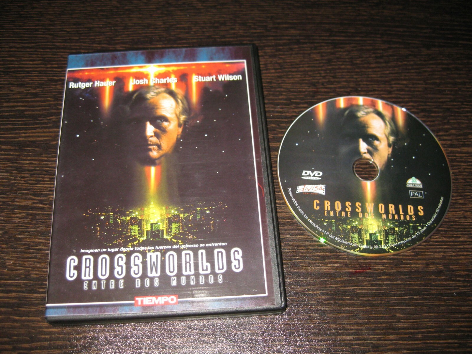 Crossworlds DVD Rutger Hauer Josh Charles Stuart Wilson | eBay