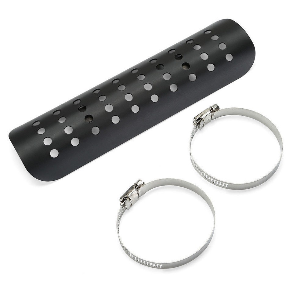 Exhaust Muffler Pipe Heat Shield Cover Protector Heel Guard Leg ...