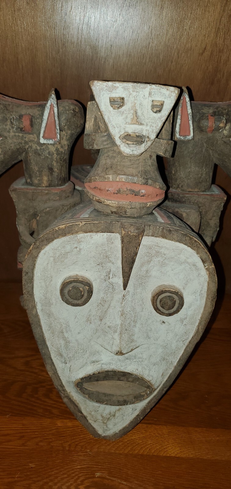 Very Large Bembe Helmet Mask Congo | eBay