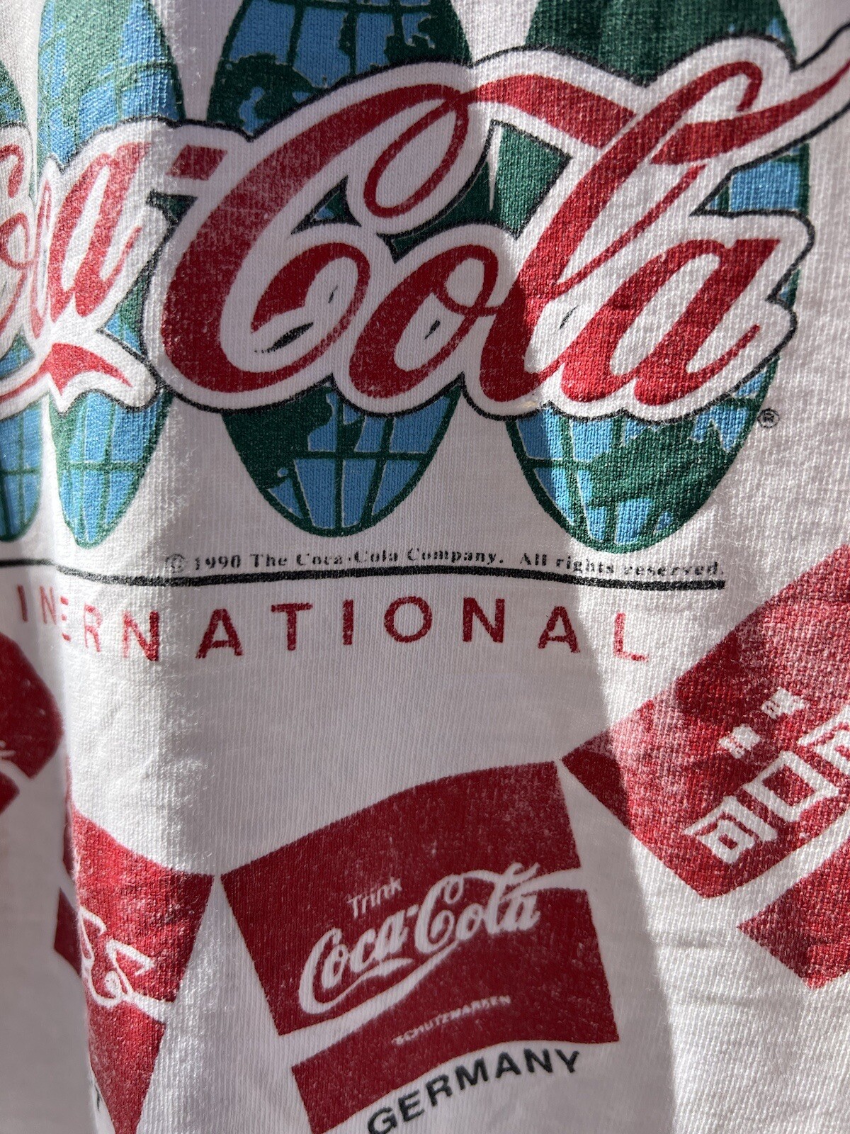 Vintage 1990 Coca Cola of the World International Fla… - Gem
