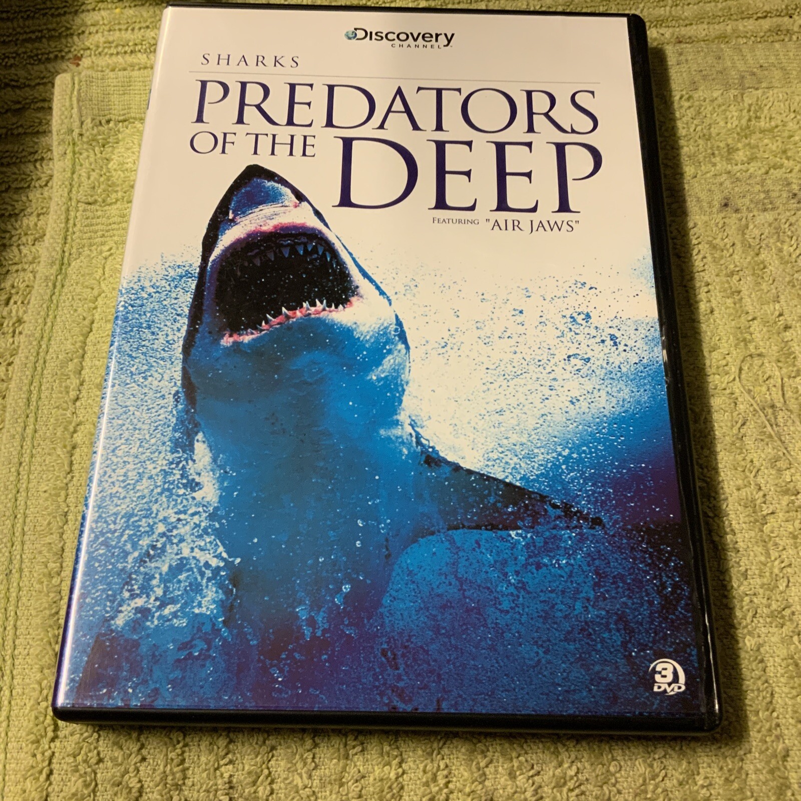 Sharks Predators Of The Deep DVD Discovery Chan 3-Disc Set R4 VGC ...