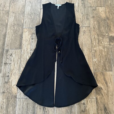 BCBG Long Vest Top size XS | eBay