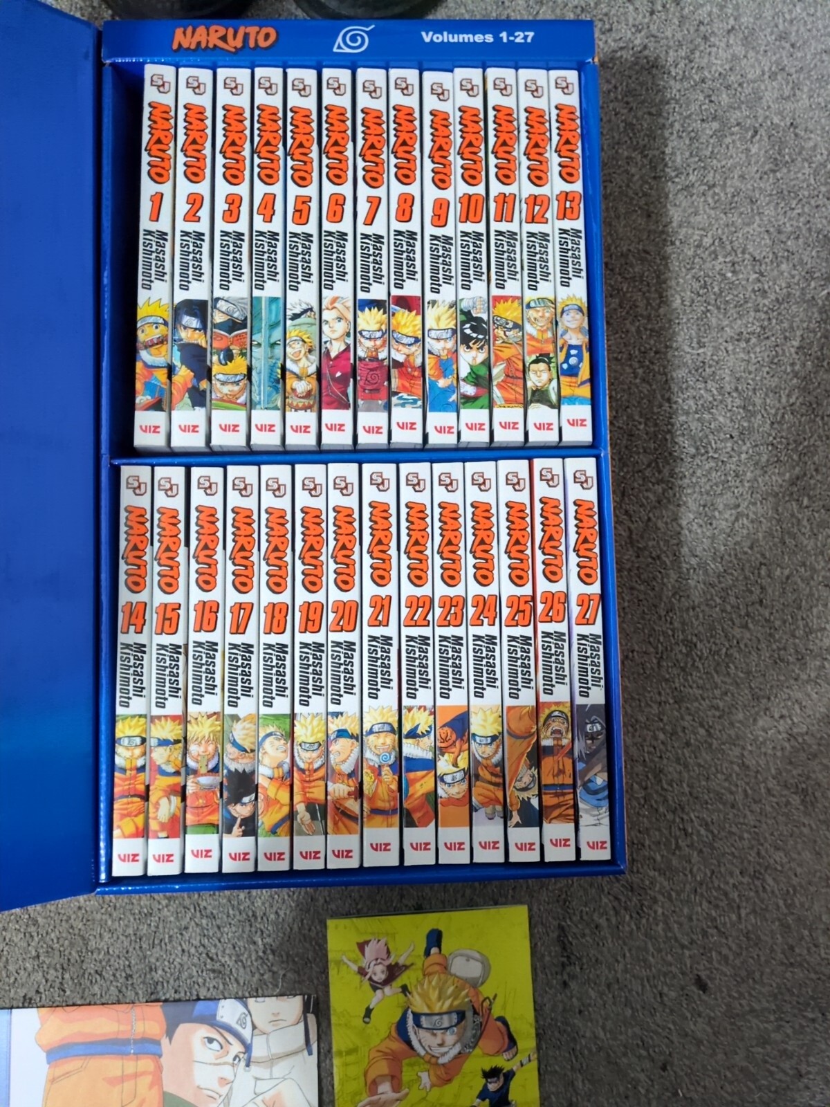 Naruto Manga COMPLETE Collection, 3 Boxed Sets 1-72, in English ...